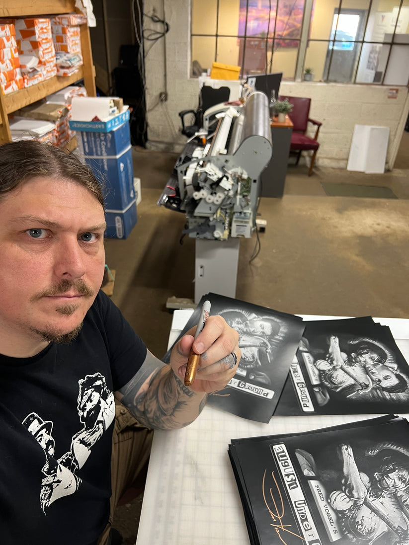 Signed Fred Vogel’s August Underground Unearthed Films Release – TOETAG